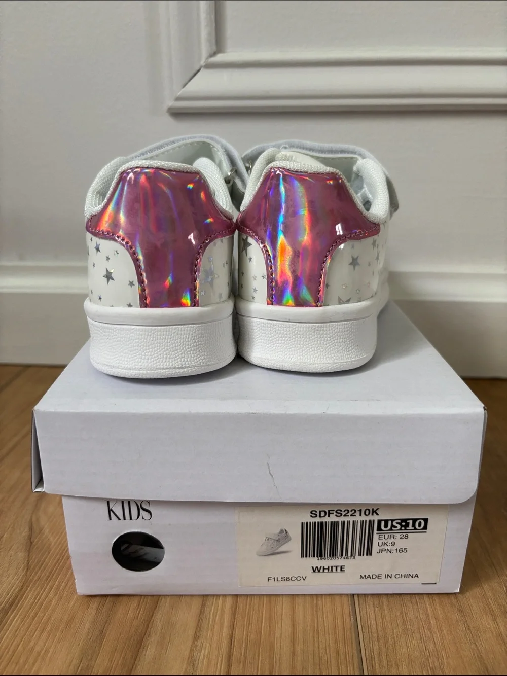 Dream Pairs | Shoes | Dream Pairs White Shiny Starprint Sneakers With ...